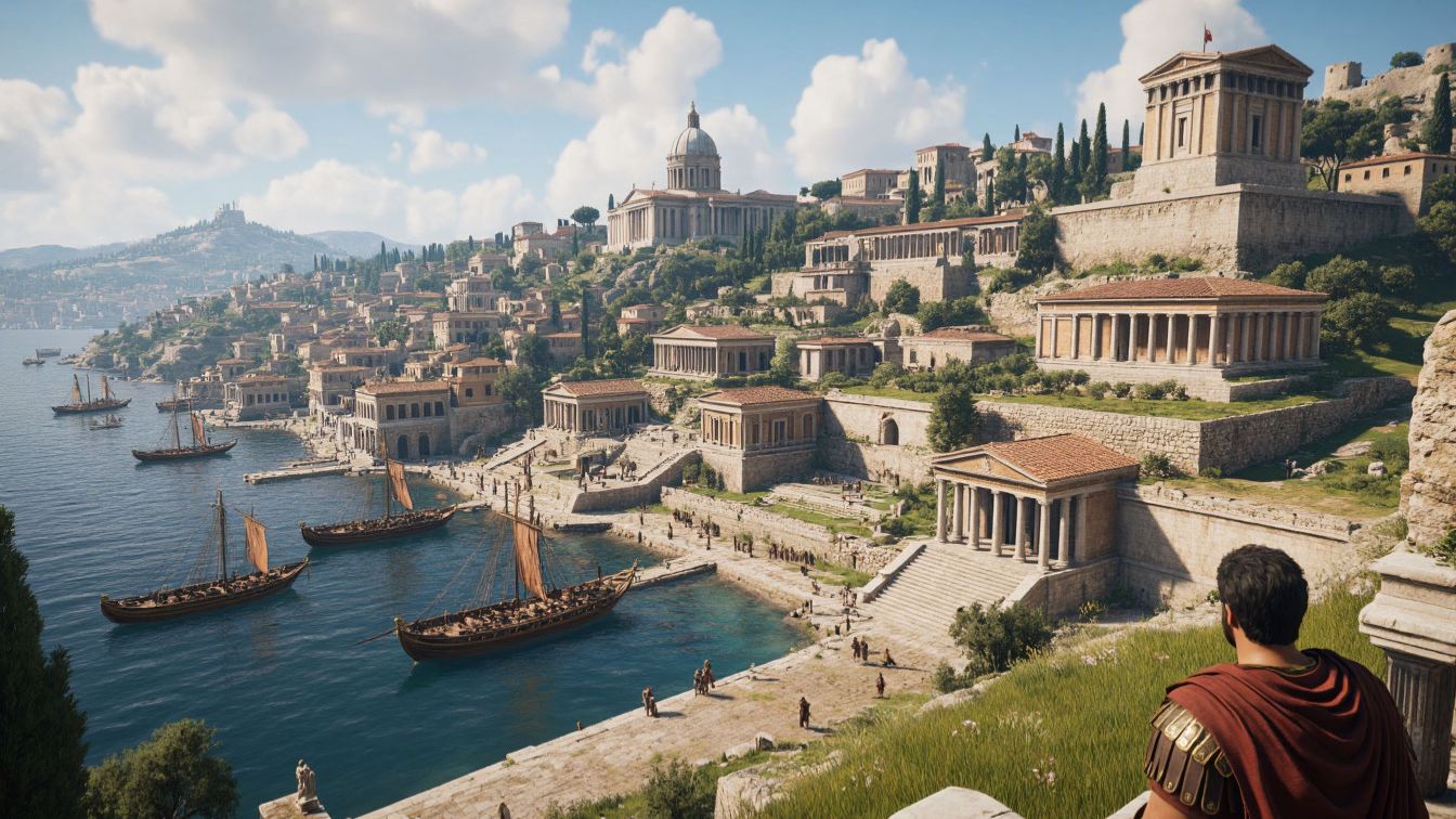 Прохождение Anno 117: Pax Romana [4K] | Серия №3|  Запрос император