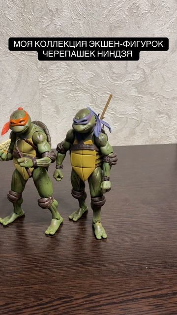МОЯ КОЛЛЕКЦИЯ ЭКШН-ФИГУРОК ЧЕРЕПАШЕК НИНДЗЯ #collection #hobby #actionfigures #nikelodeon #tmnt