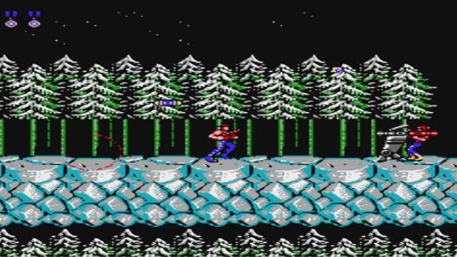 Contra ➤Сибирь➤ ( NES / Famicom / Dendy)