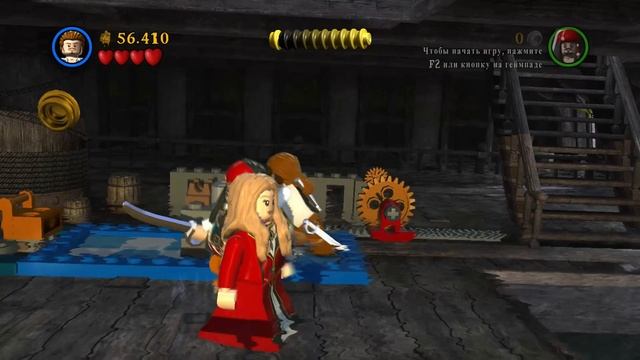 LEGO Pirates Of The Caribbean Черная жемчужина прохождение (PC) #3