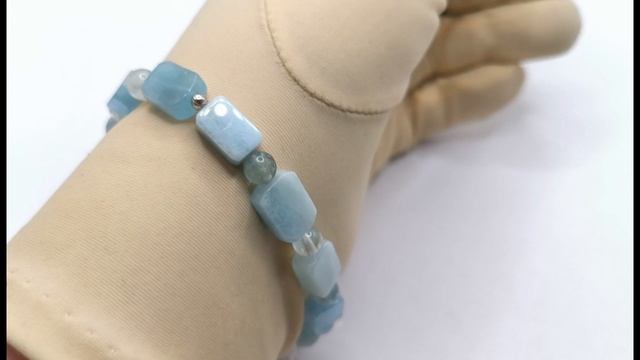 Браслет Аквамарин (Мадагаскар)