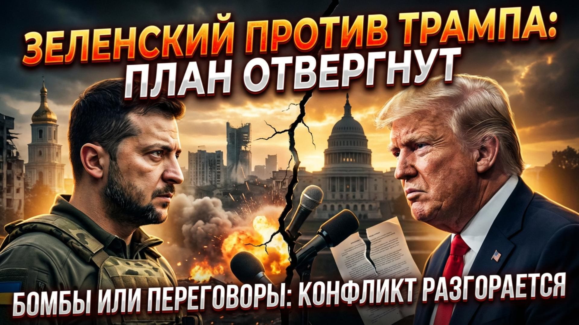 🚫🇺🇸 Глен Дисен | Зеленский отверг план США, ответив шквальным огнём. Началась новая фаза войны.