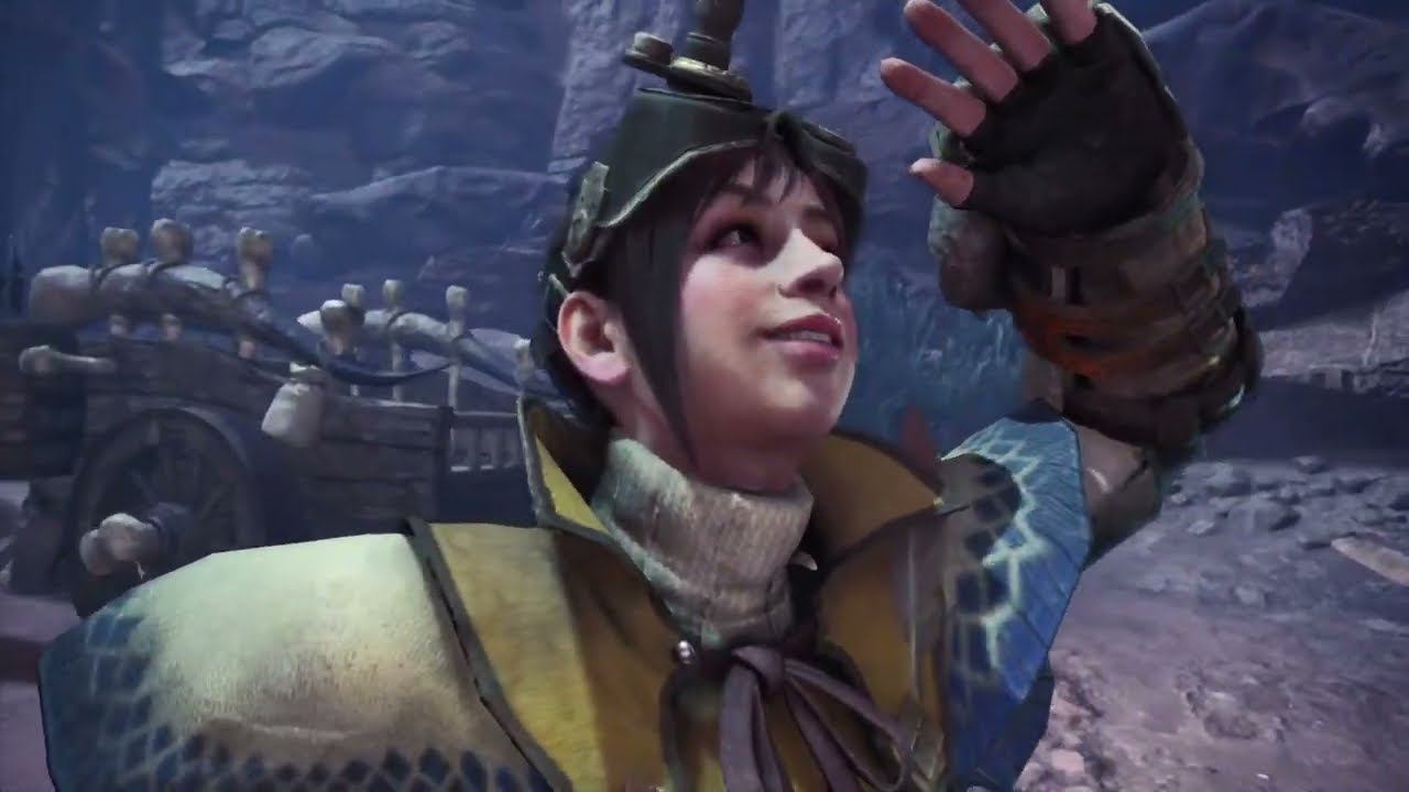 Прохождение игры Monster Hunter World #3 Привет Поки и Баррот (без комментариев)