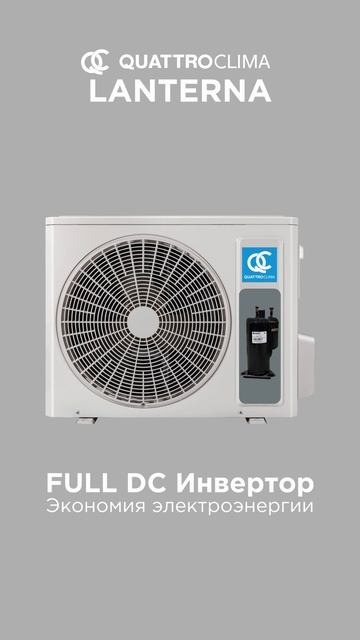 LANTERNA от Quattroclima: 21 дБ, A++, Wi-Fi и 3D Airflow