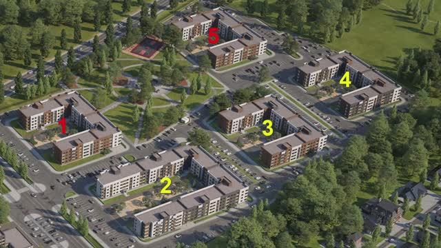 ЖК "Смородина", МКД №2, 3 и 4 (ГП). ГК ННДК || Автозаводский р-он, ул. Зеленхозовская || Январь 2026