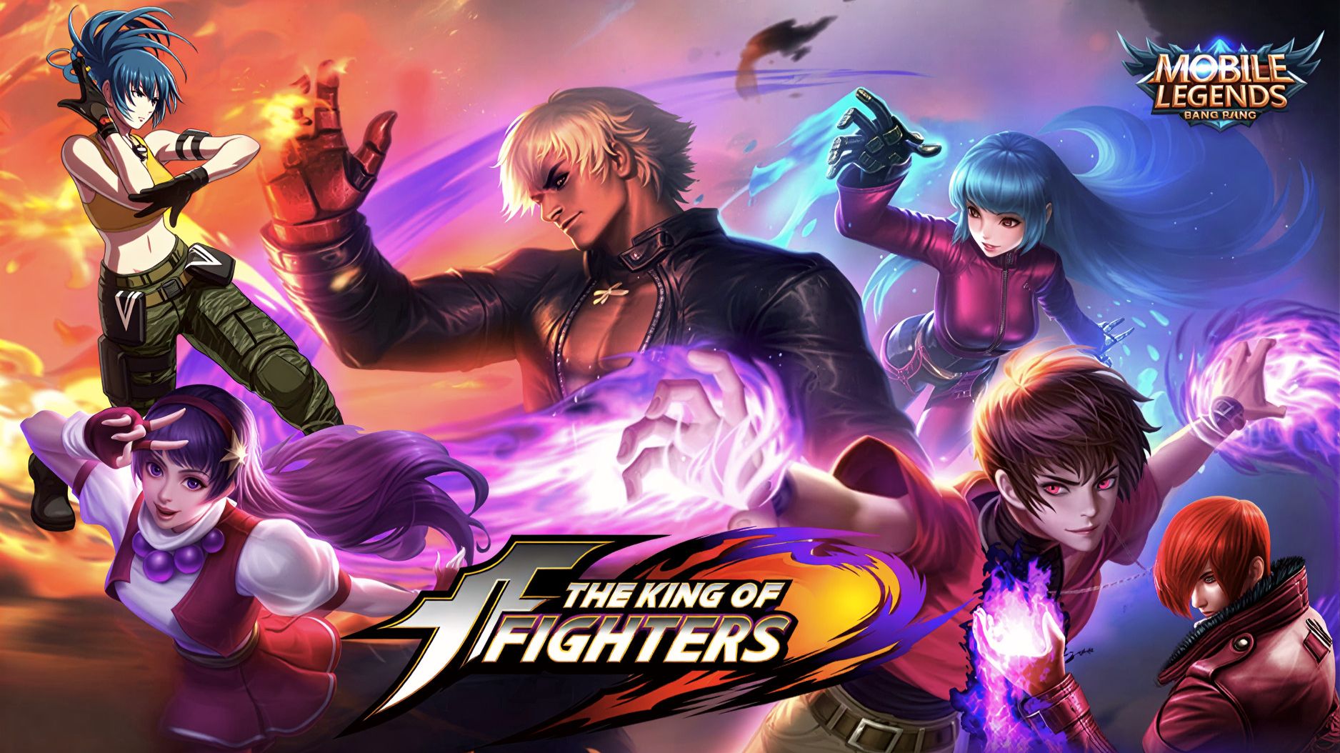 ВСЕ СКИНЫ KOF В MOBILE LEGENDS МОБАЙЛ ЛЕГЕНДС
