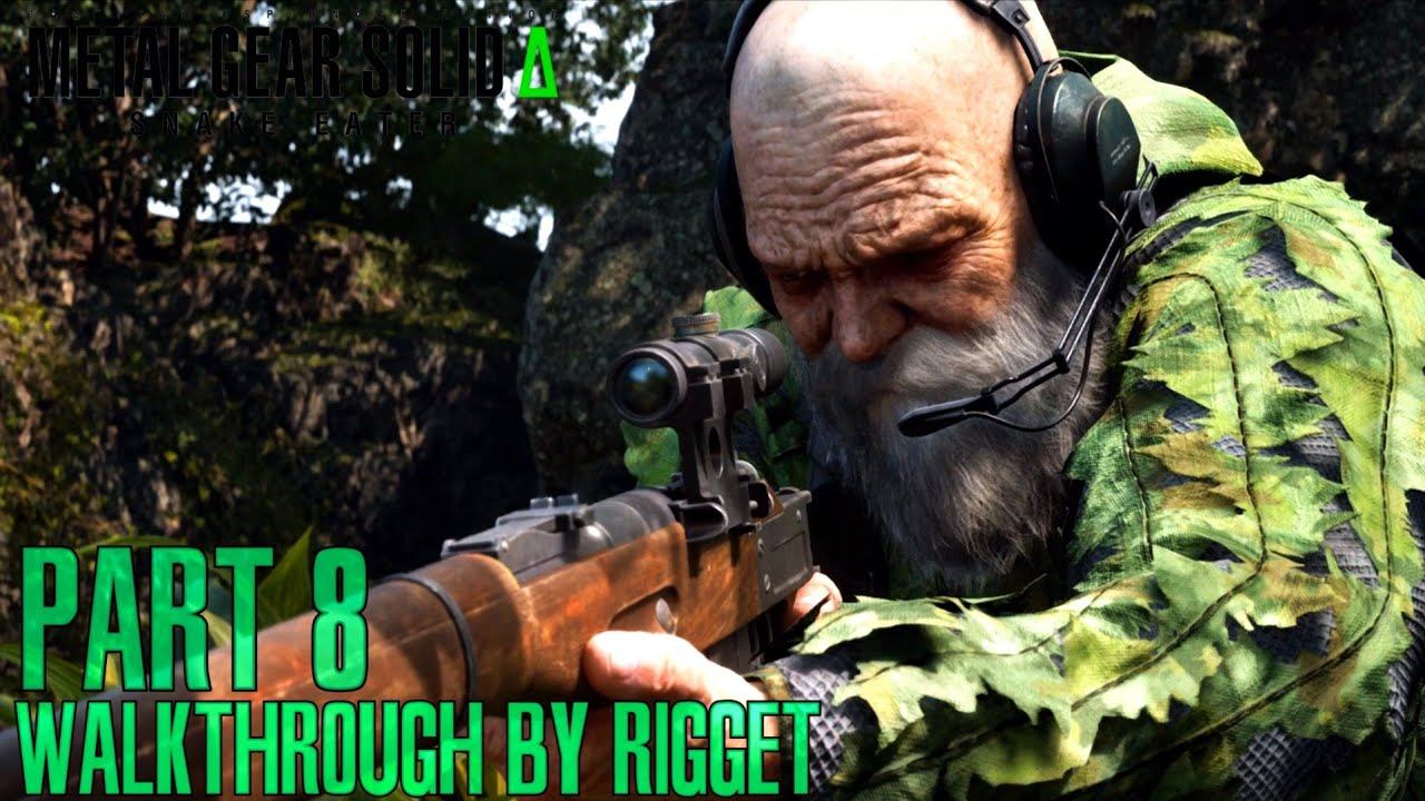 Metal Gear Solid Δ: Snake Eater Прохождение Часть 8 "Снайпер The End"
