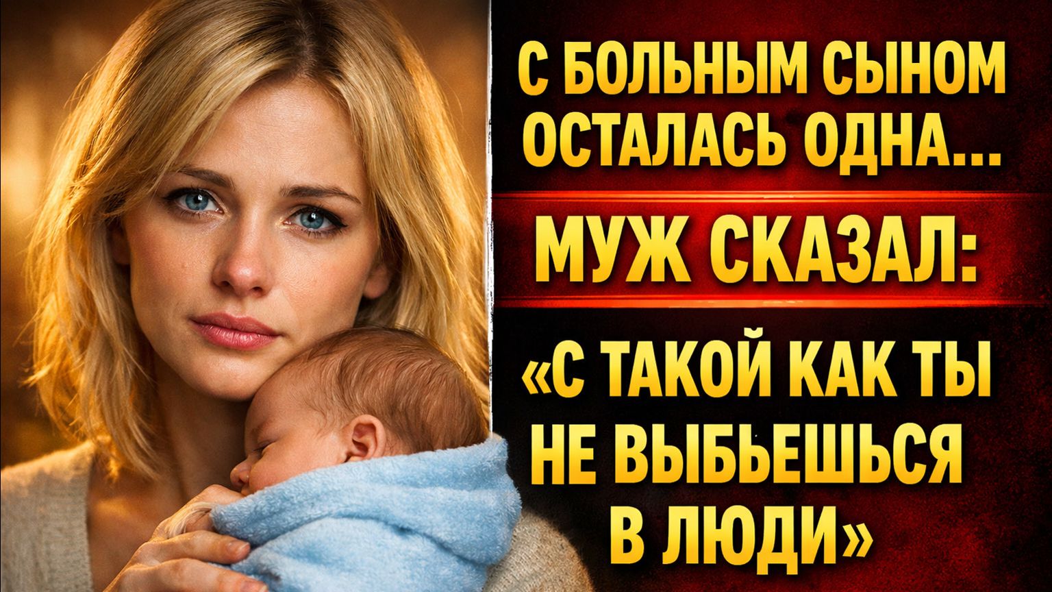 Она выносила чужого ребёнка, чтобы спасти своего... То, что случилось потом, не ожидал НИКТО