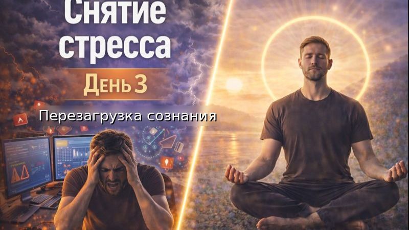 Медитация для снятия стресса. 3 день: Перезагрузка сознания