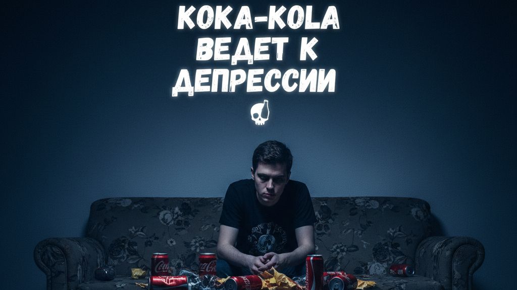 Кока-кола приводит к депрессии
