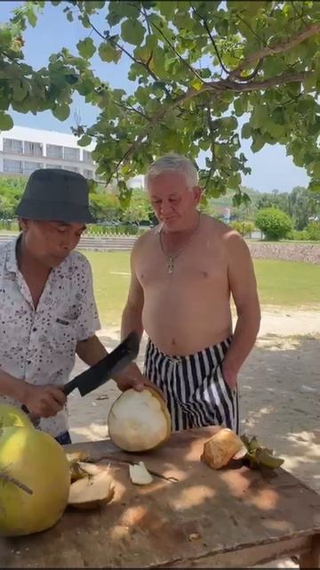 урок разделки кокоса