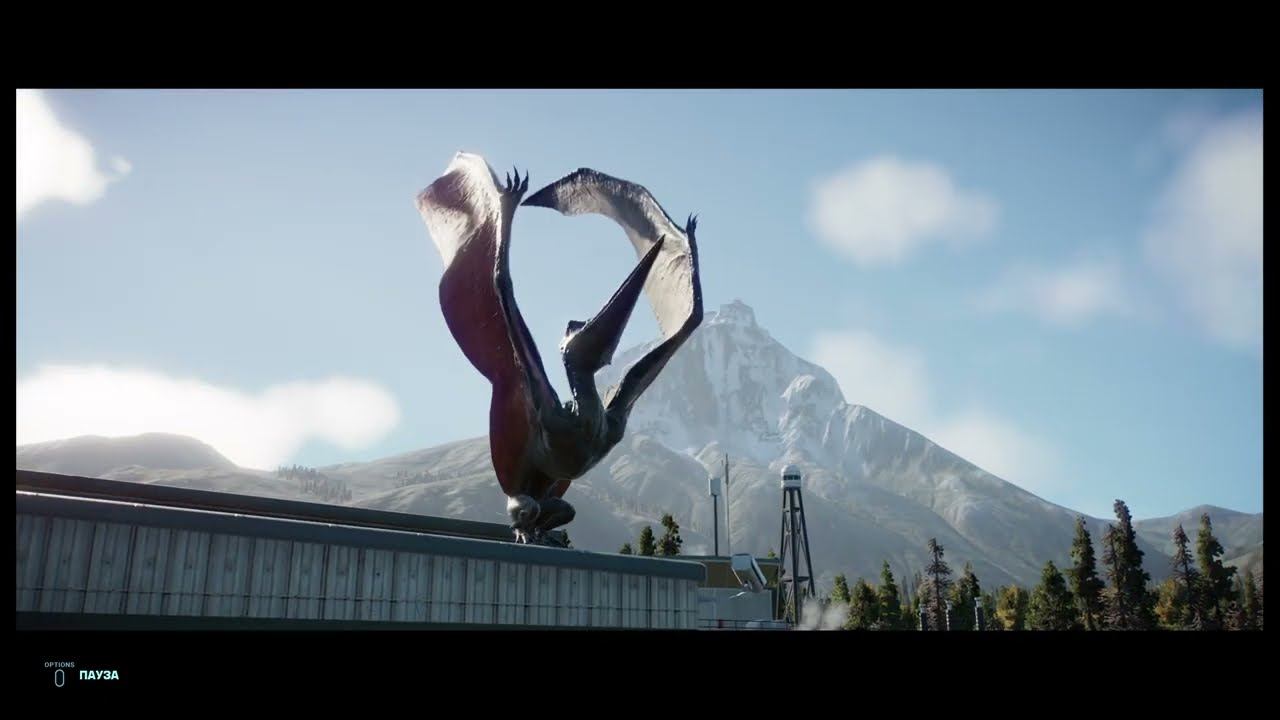 Прохождение игры Jurassic World Evolution 2 #4 Летающие неприятности (без комментариев)