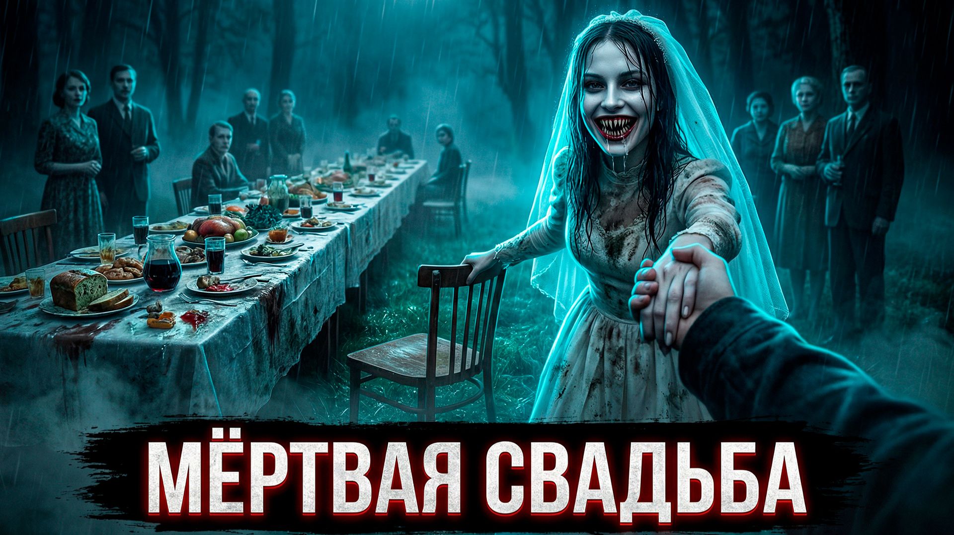СТРАШНАЯ ИСТОРИЯ НА НОЧЬ: мёртвая свадьба на ночной трассе 90‑х