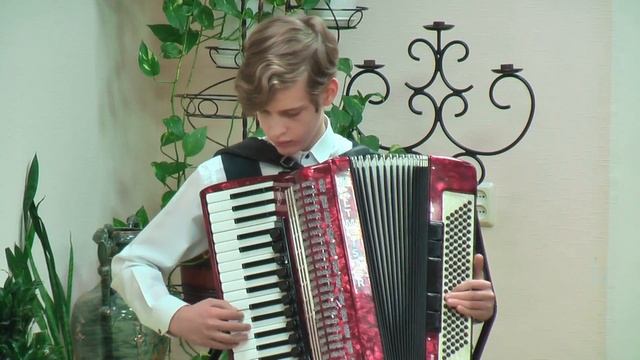 В стиле мюзет | Максим Сиденко (аккордеон) | Концерт ко Дню Мамы | ДШИ "Гармония"