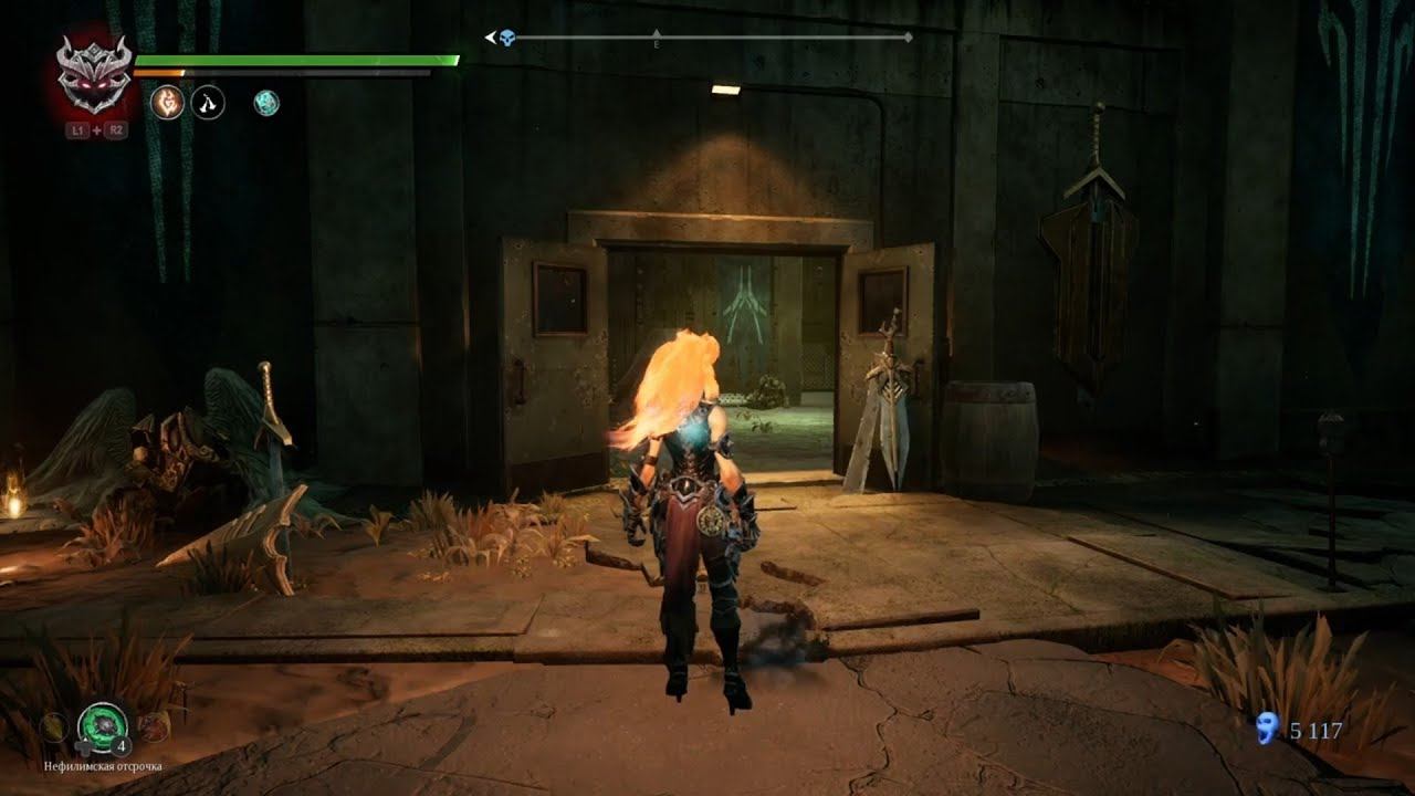 Прохождение игры Darksiders III #9 Ох рано встаёт охрана (без комментариев)