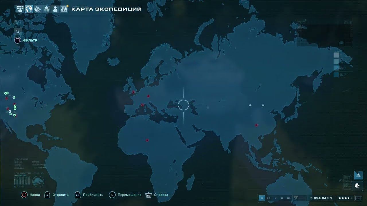 Прохождение игры Jurassic World Evolution 2 #10 Идём за тирексом (без комментариев)