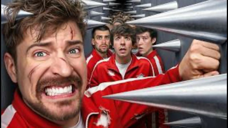 100 Человек Vs Самая Большая Ловушка! MrBeast