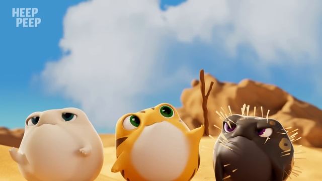 Мультфильм Лягухи Heep peep!🐸 Выглядит аппетитно👅🐛 Серия 10