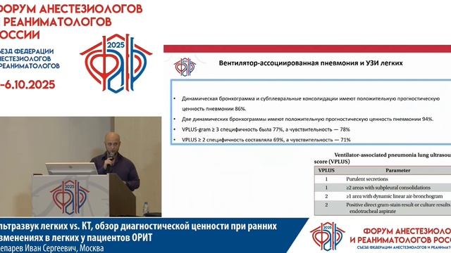 Ультразвук легких vs. КТ Щепарев И.С. 2025