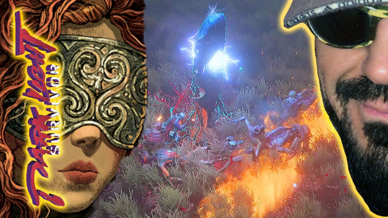 Выживач про паладина с пушкой и нежить Dark Light Survivor