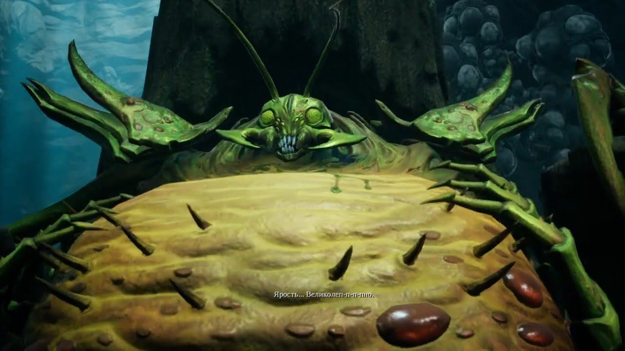 Прохождение игры Darksiders III #7 Третий босс Лень (без комментариев)