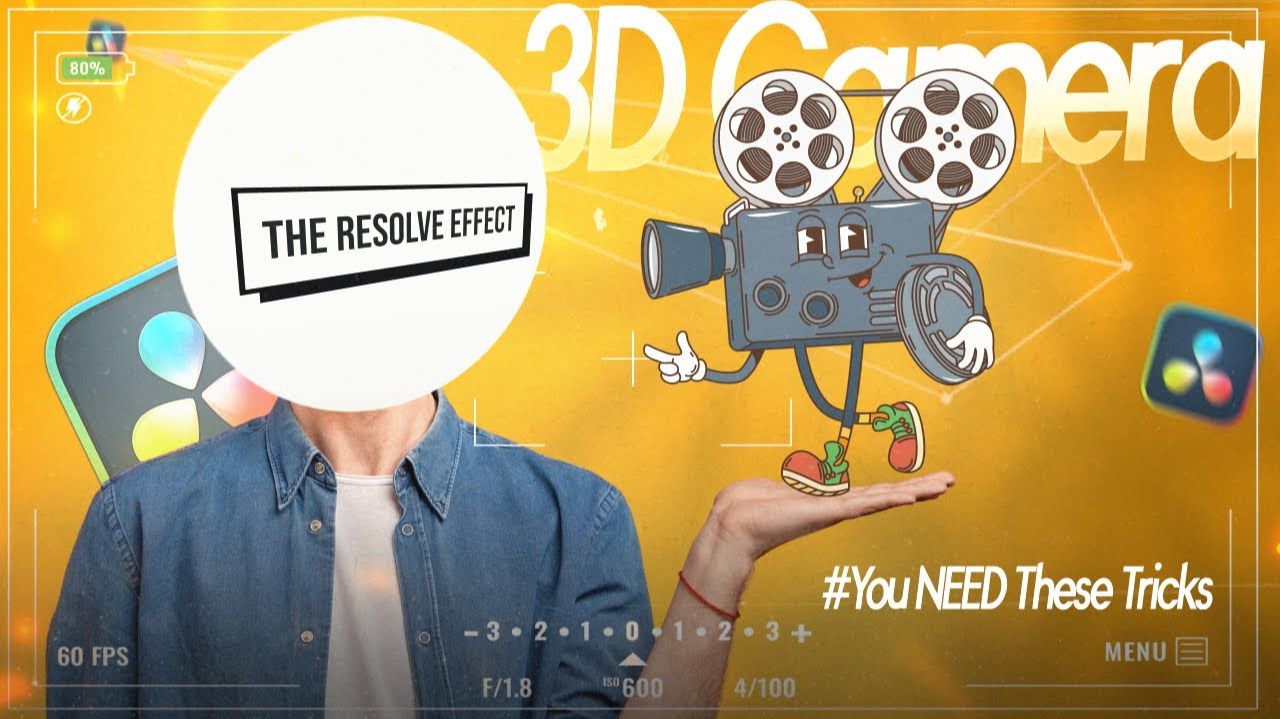 1_You NEED These 3D Camera Tricks in DaVinci Resolve