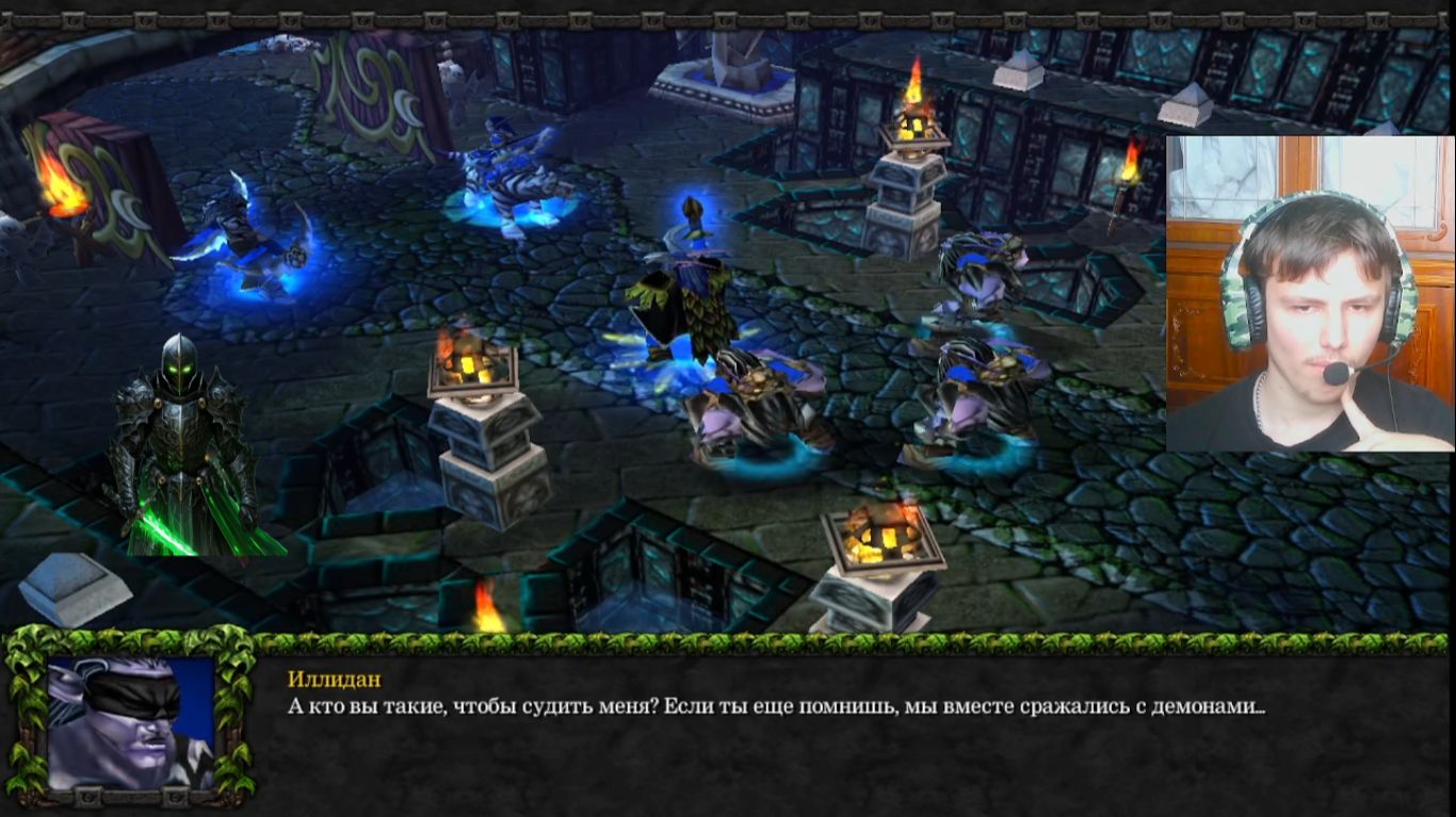 тёмный рыцарь конец вечности. 5 голова кровные братья. варкрафт 3. 5 серия.