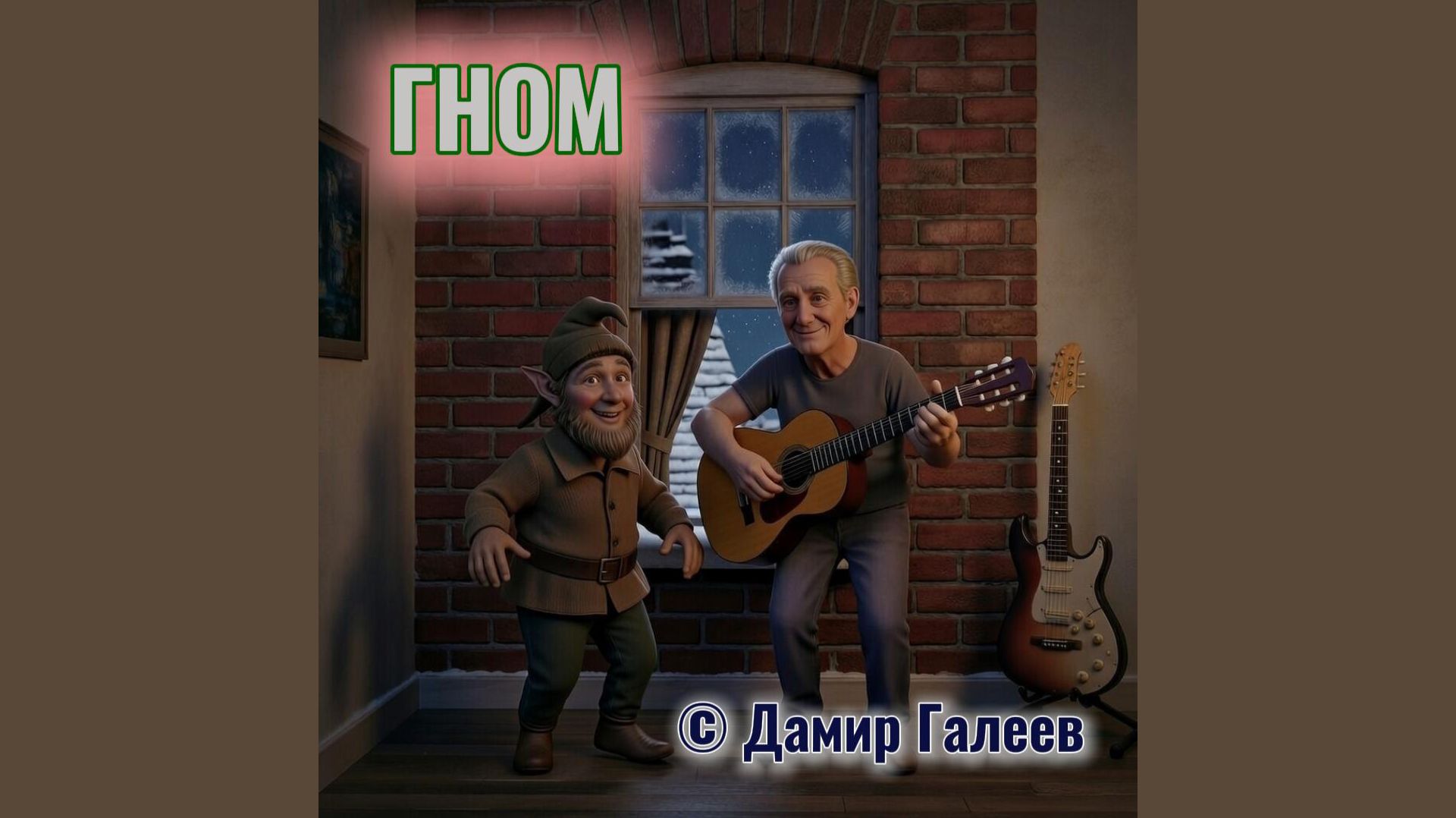 Песня Гном © Дамир Галеев 1984 версия 2025