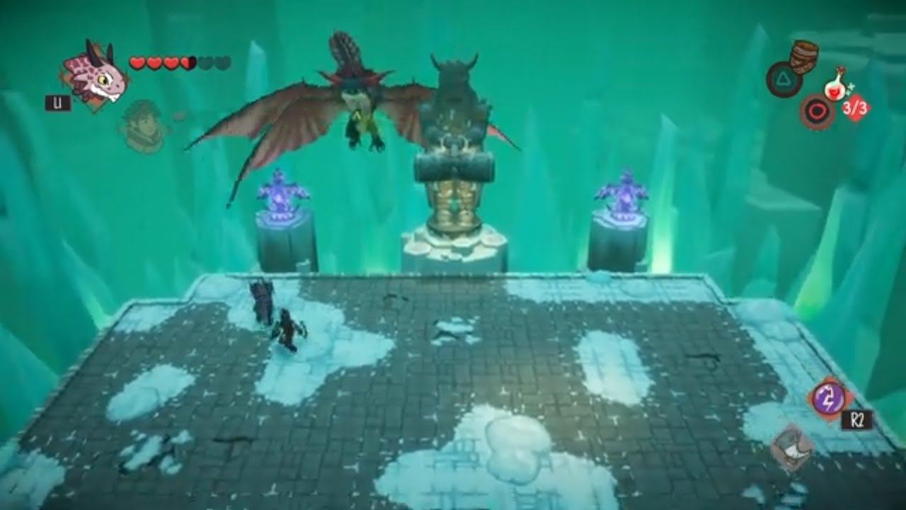 Прохождение игры Dragons Dawn of New Riders #4 Второй босс дракон (без комментариев)