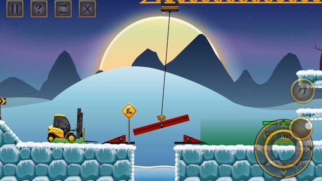 Construction city 2. 91-96 level. Snowland.