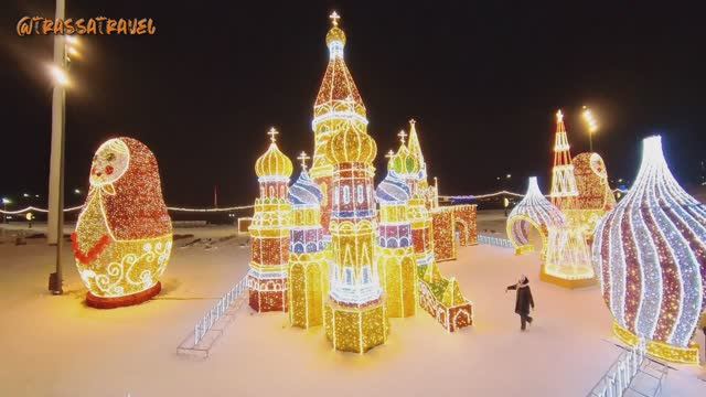 Благовещенск. Новогодняя площадь 2026