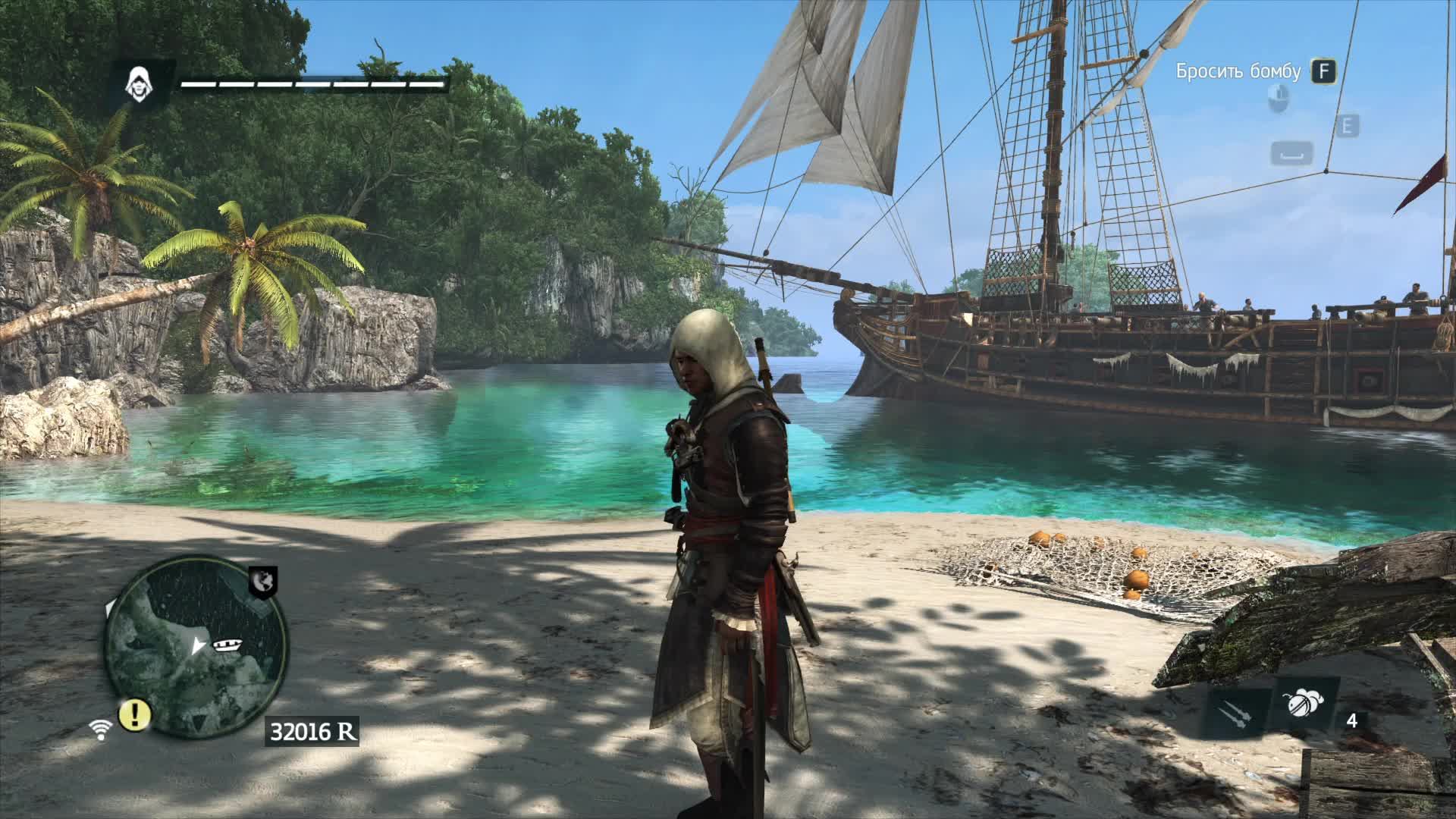 Assassin's Creed IV Black Flag /#16 / Стрим / прохождение на канале GEPGames