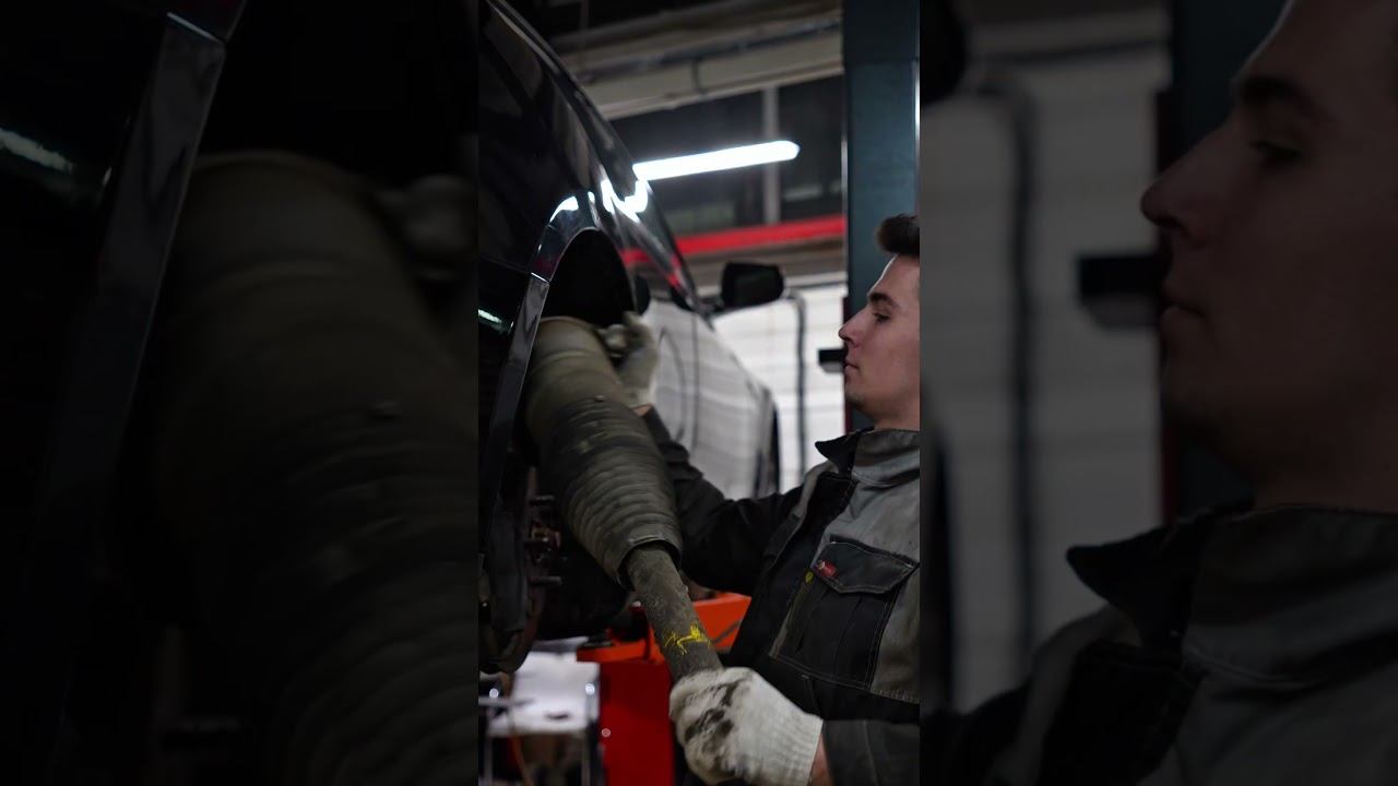 Ремонт пневмоподвески Tesla Model S #пневмоподвеска #ремонтпневмоподвески#тесламоделх