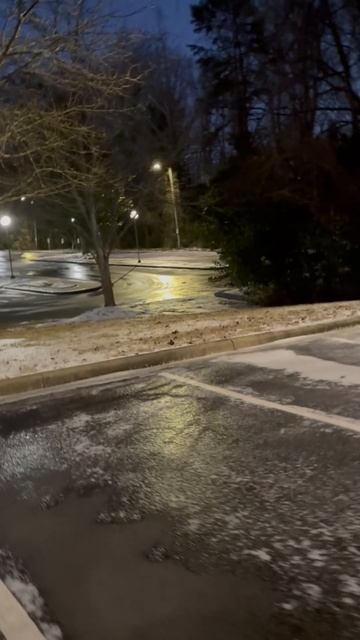 Замороженая библиотека в Северной Каролине