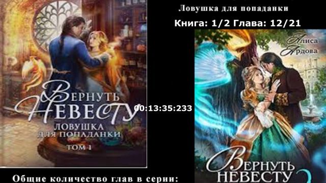 1/12 Аудиокнига  Алиса Ардова - Вернуть невесту. Ловушка для попаданки Глава 12