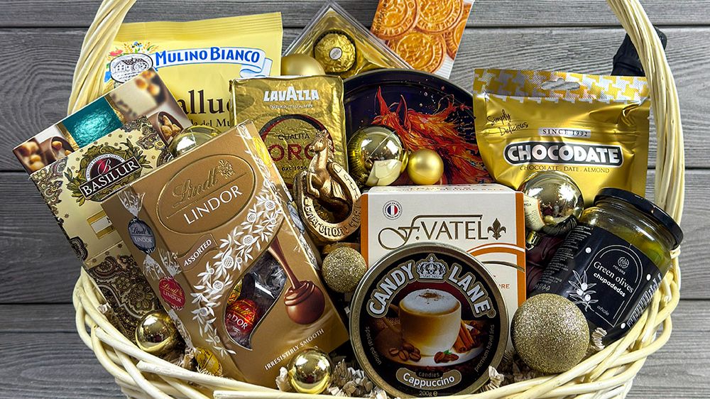 Подарочная корзина «Праздничный бриз»