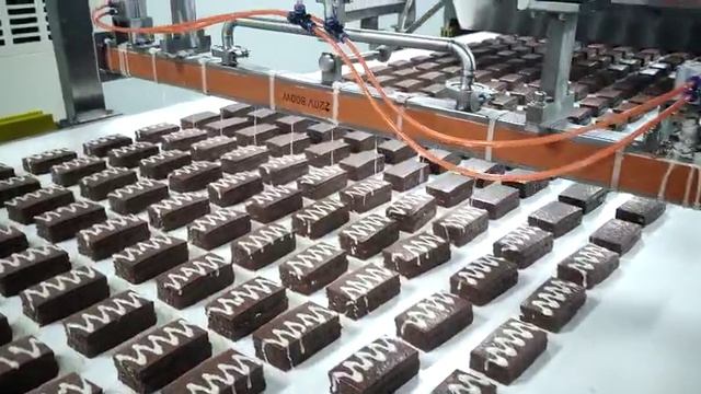 Линия декорирования шоколадом