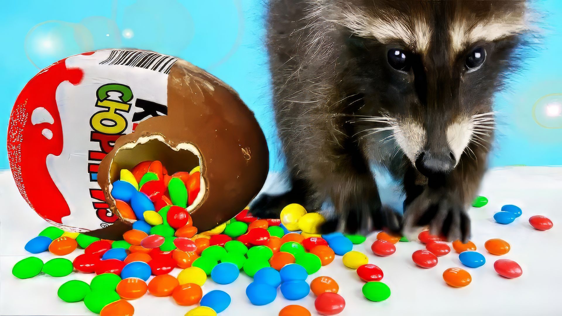 ОГРОМНЫЙ КИНДЕР полный M&MS для ЕНОТА ХАЙПА