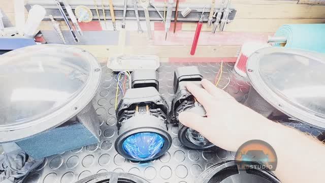 Нива процесс изготовления светодиодных фар