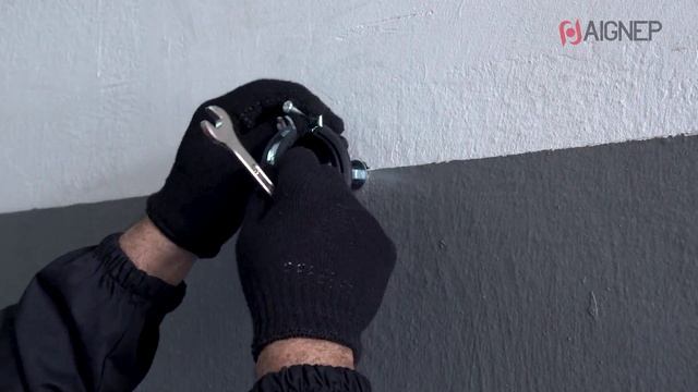 Хому для алюминиевых труб пневмомагистралей Aignep Infinity