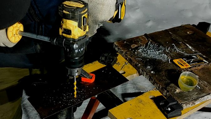 Тест универсального сверла Denzel