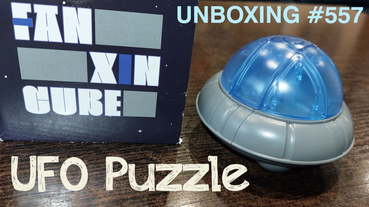 Unboxing №557 Куб Летающая Тарелка | FanXin UFO Puzzle