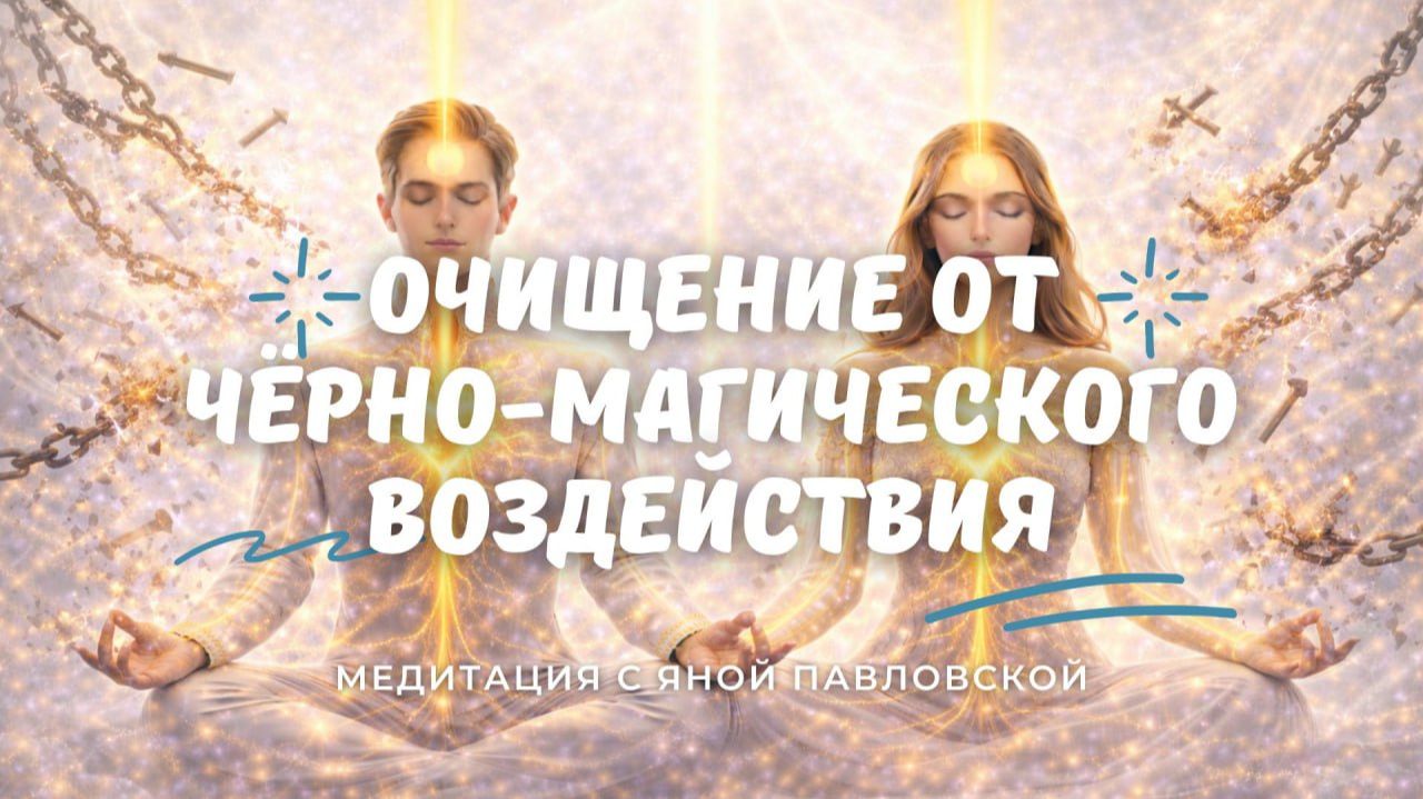 Медитация на очищение  от чёрно-магического воздействия | Яна Павловская