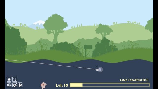 Кот - рыбак - Cat goes fishing #1