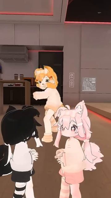 주황이만 렉이 걸리는거같다! #shorts #vtuber #vrchat