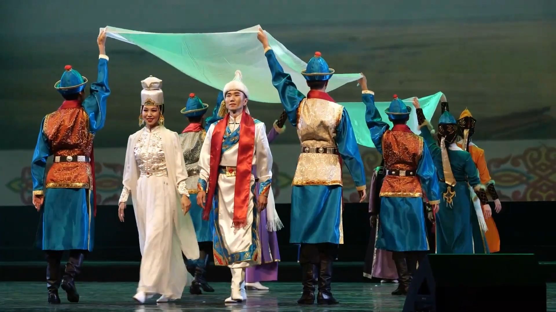 "Свадьба", Ансамбль "Ойраты". "Wedding", Oirats Ensemble.