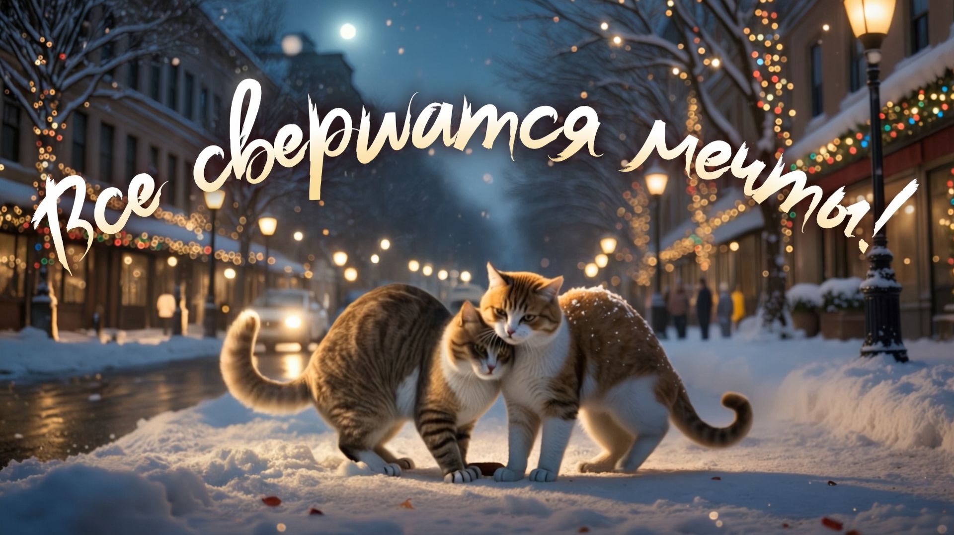 Все свершатся мечты - новогодняя песня - сказка в подарок