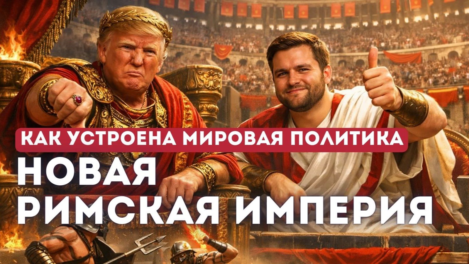 США как проект новой Римской империи: Трамп, Вэнс и философия «мира через силу»