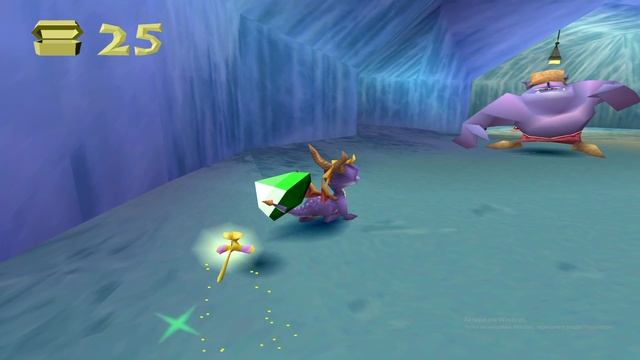 Spyro the Dragon: 120% Part 3 PS1 (Deutsch version)