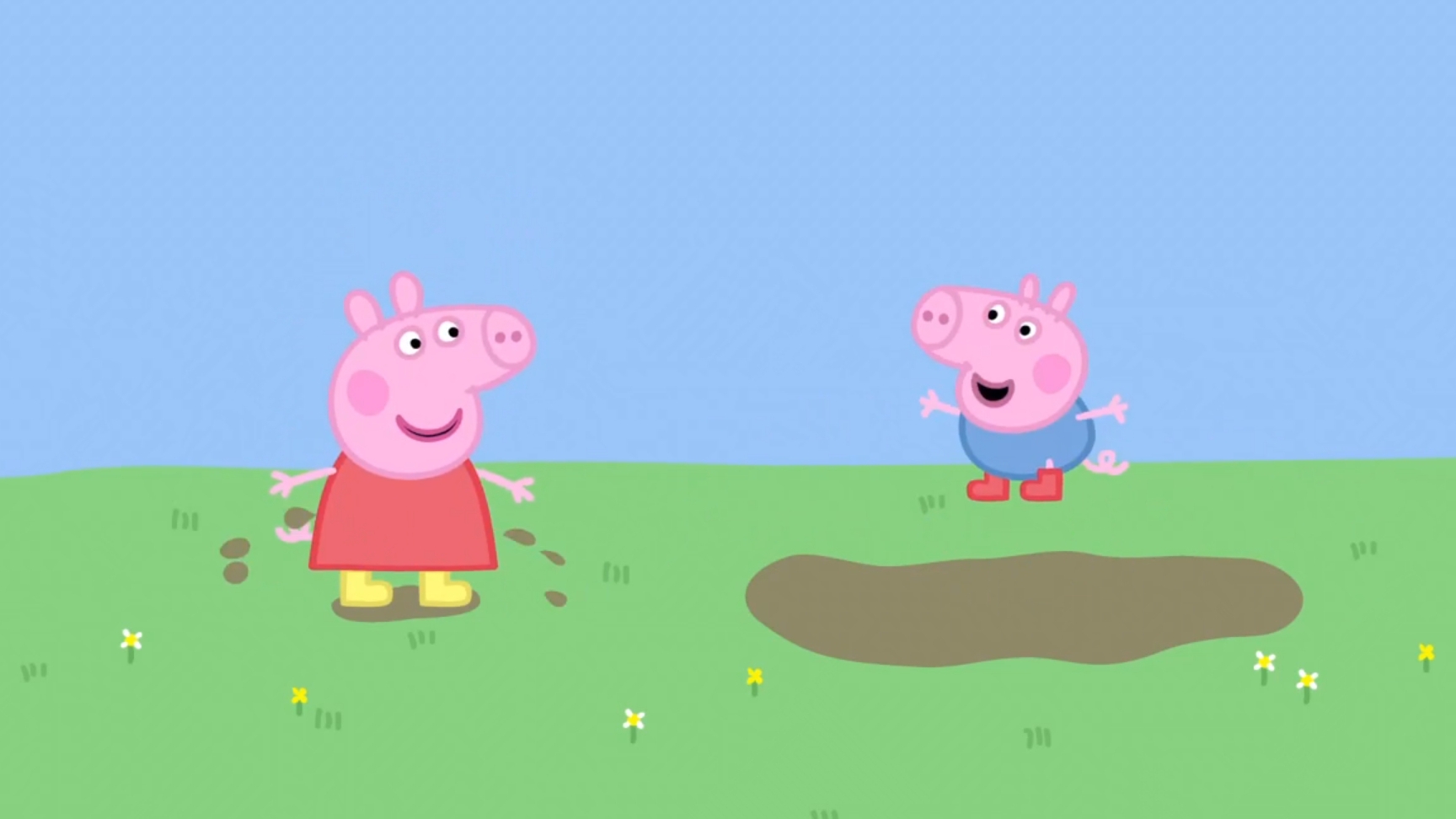 «Свинка Пеппа» дождь